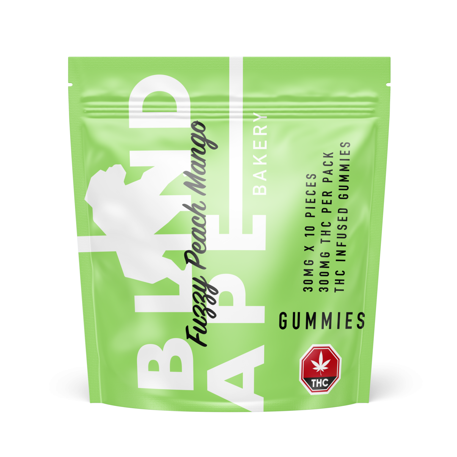 Blind Ape – Fuzzy Peach Mango Gummies (300MG THC) - Crazycannabis ...